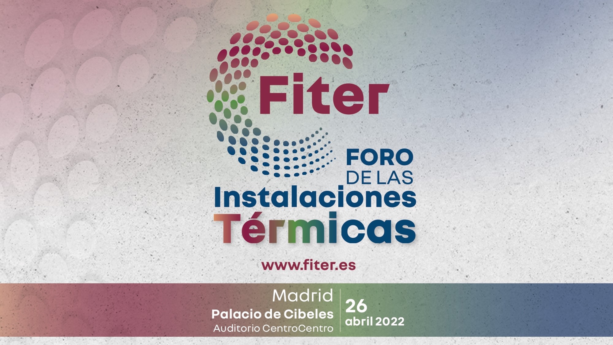 FITER, el primer Foro de las Instalaciones Térmicas, se celebrará el 26 ...